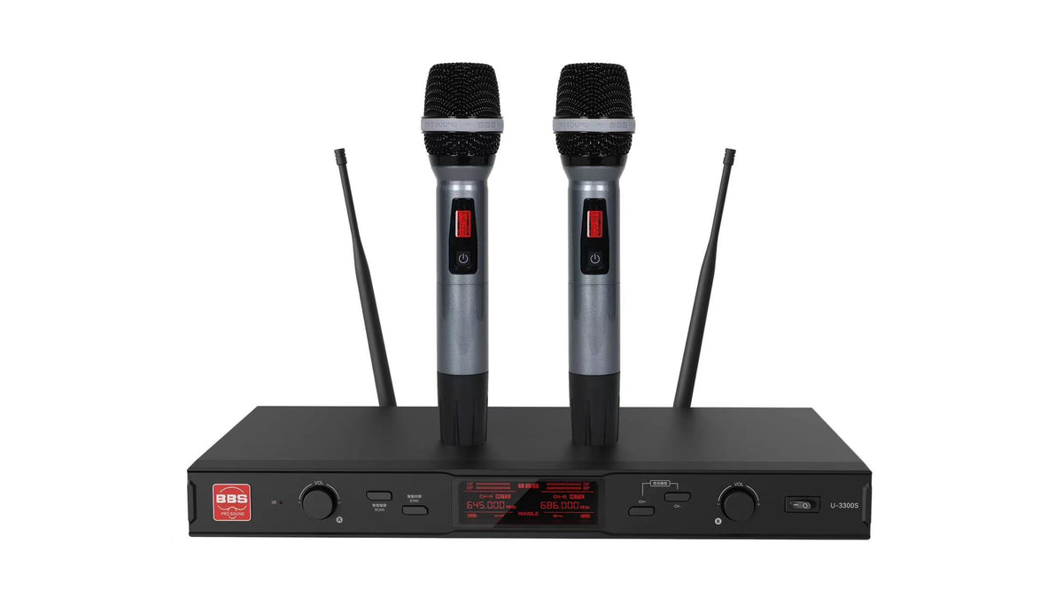 BBS U-3300S Professional Wireless Microphone (Pair) – InAndOn
